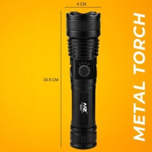 MZ M983 Metal Zoomable 5 Mode Flashlight Torch Light - Smuf