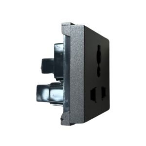 Anchor Penta 13 Amp Universal Modular Socket (65206B, Grey) - Smuf